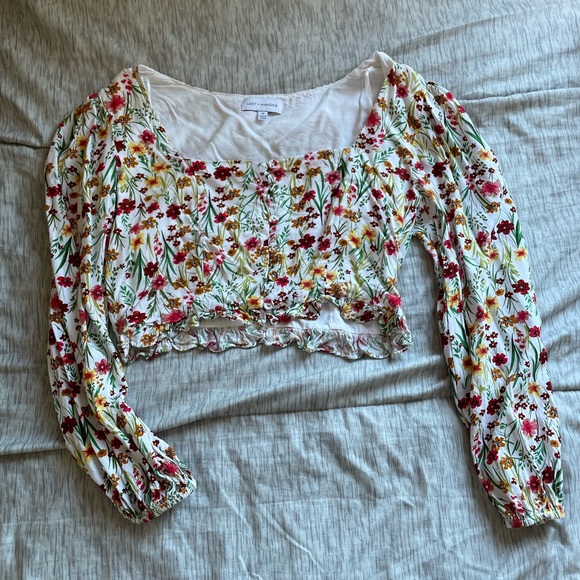 Lost + Wander | Tops | Lost And Wander Dress Crop Top Shirt | Poshmark